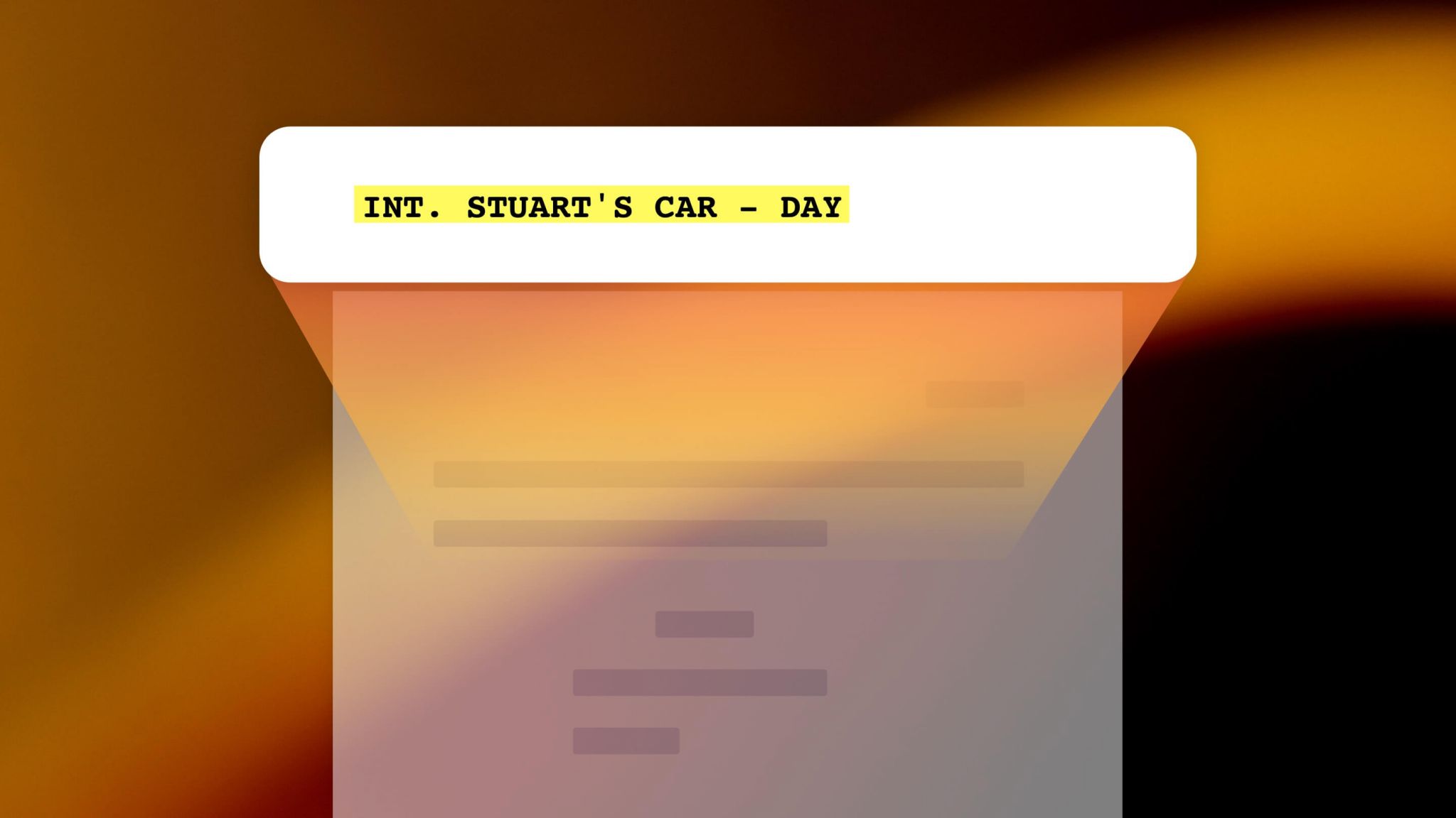 How to Write a Scene Heading in a Script