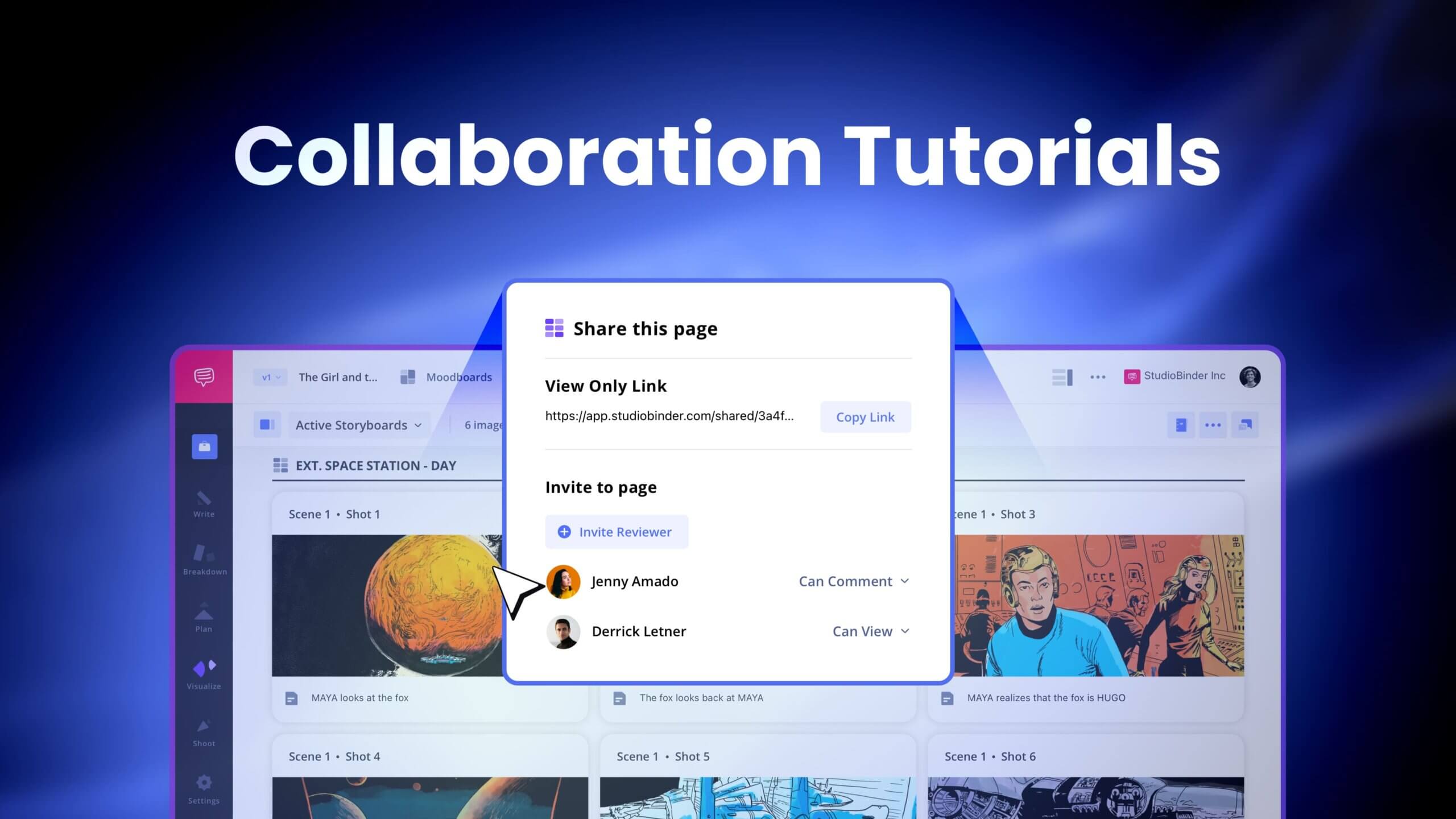 StudioBinder Academy — How to Collaborate in StudioBinder