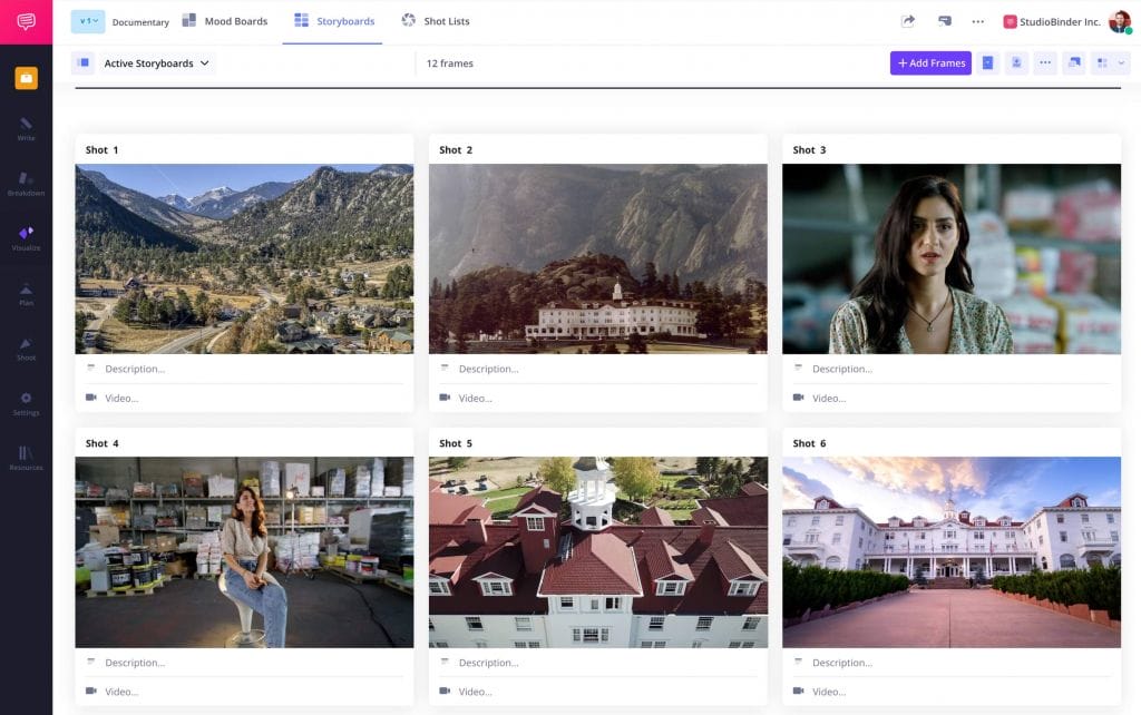 Documentary Storyboard Template & Guide | StudioBinder