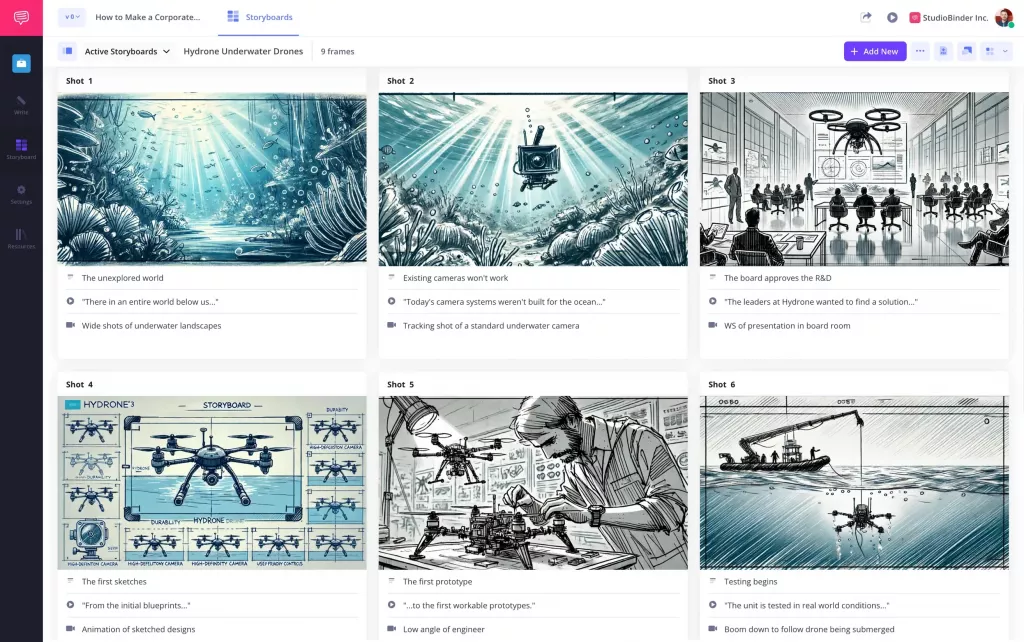Explainer Video Storyboard Template & Guide