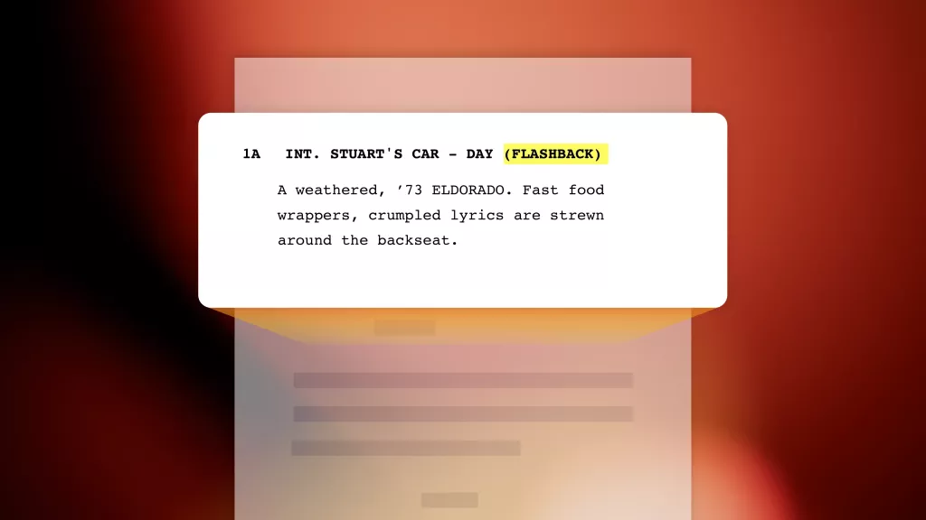 How to Write a Flashback in a Script — Techniques & Format