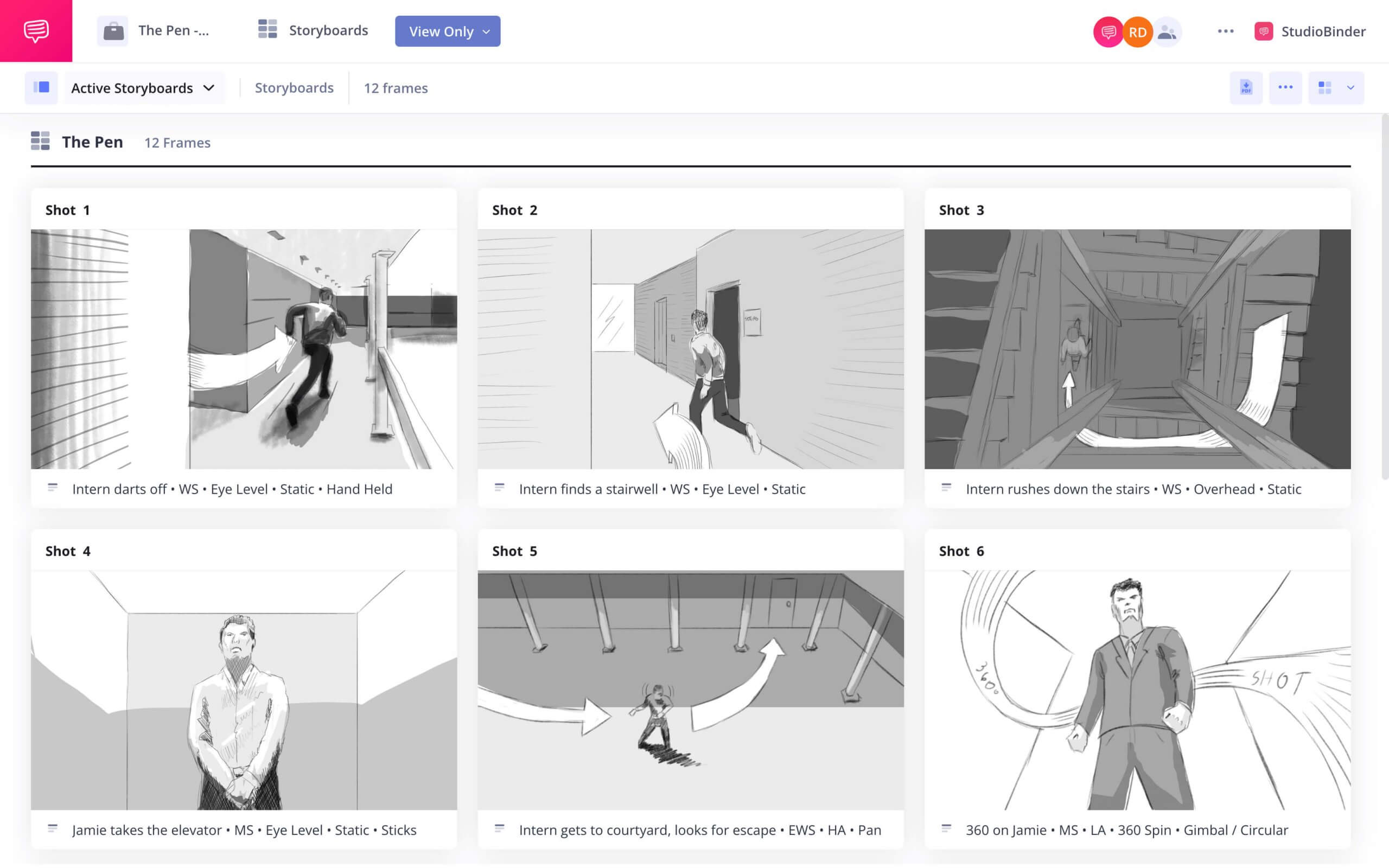 Storyboard Templates for Any Creative Project | StudioBinder