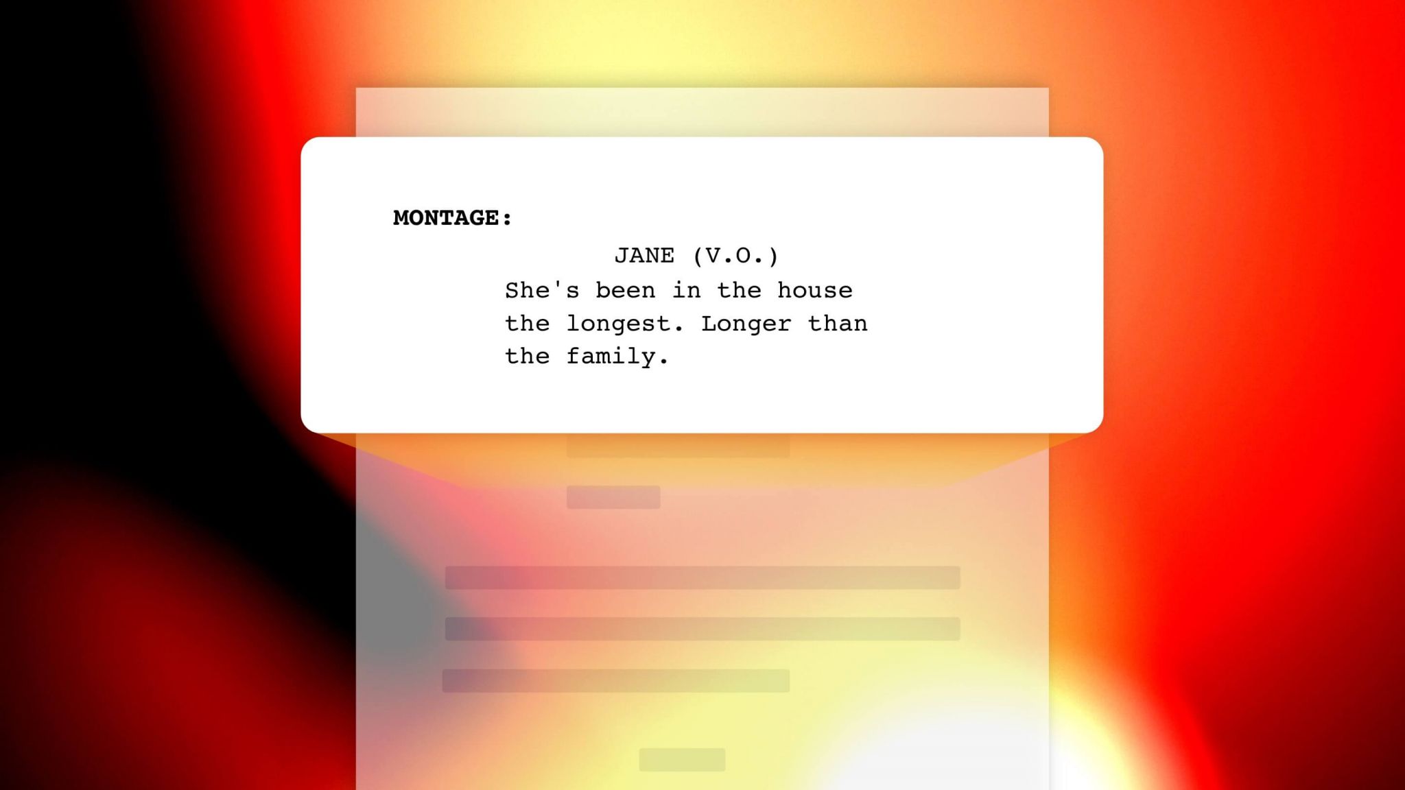 How to Write a Voice Over Montage in Screenplay Format