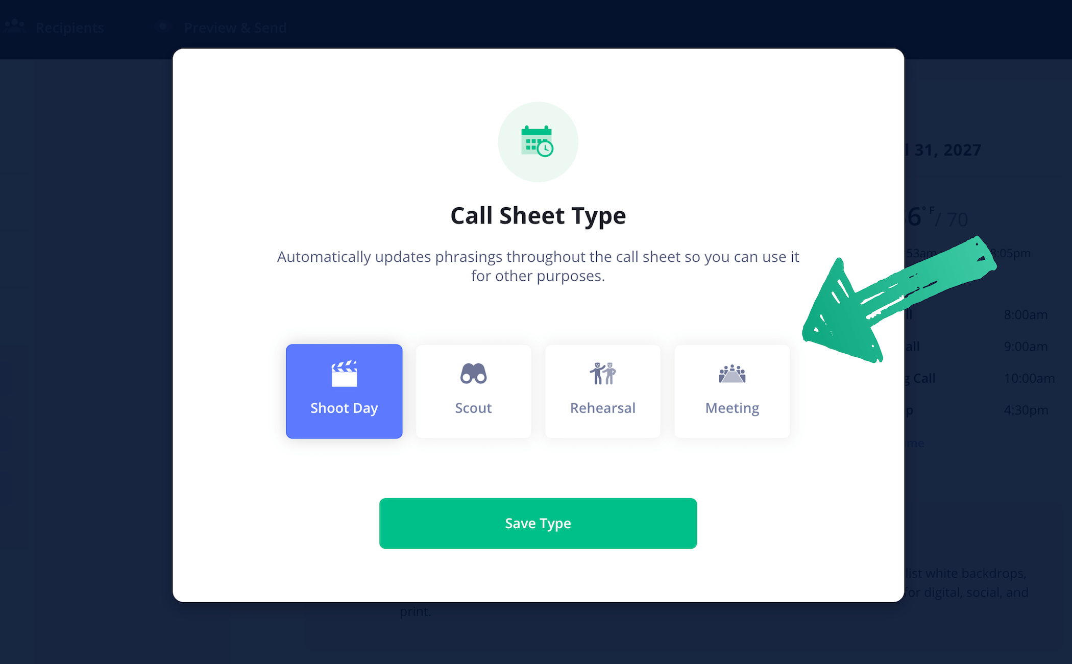 Sample Photoshoot Call Sheet Template | StudioBinder