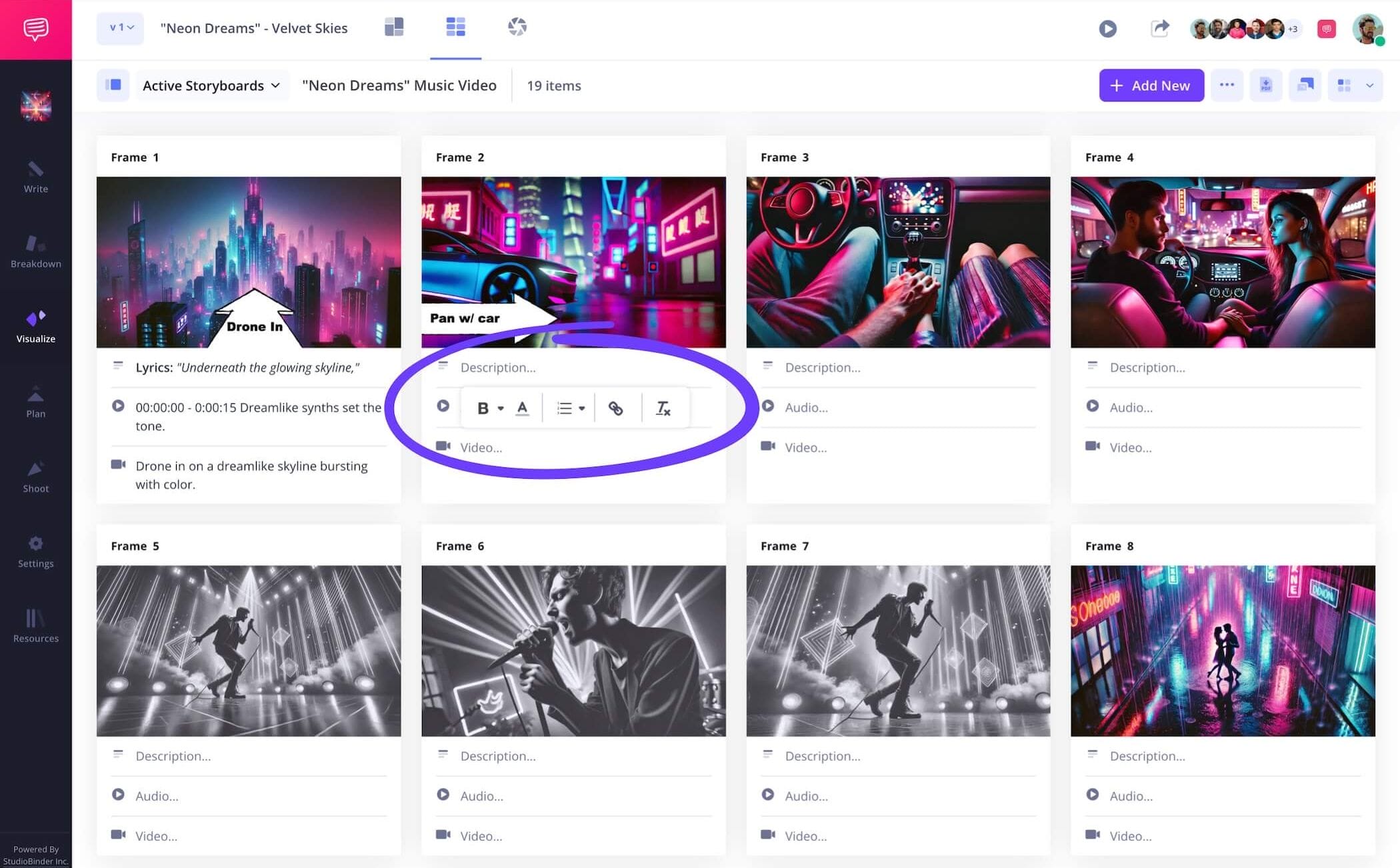 How to Make a Music Video Storyboard [FREE Template]
