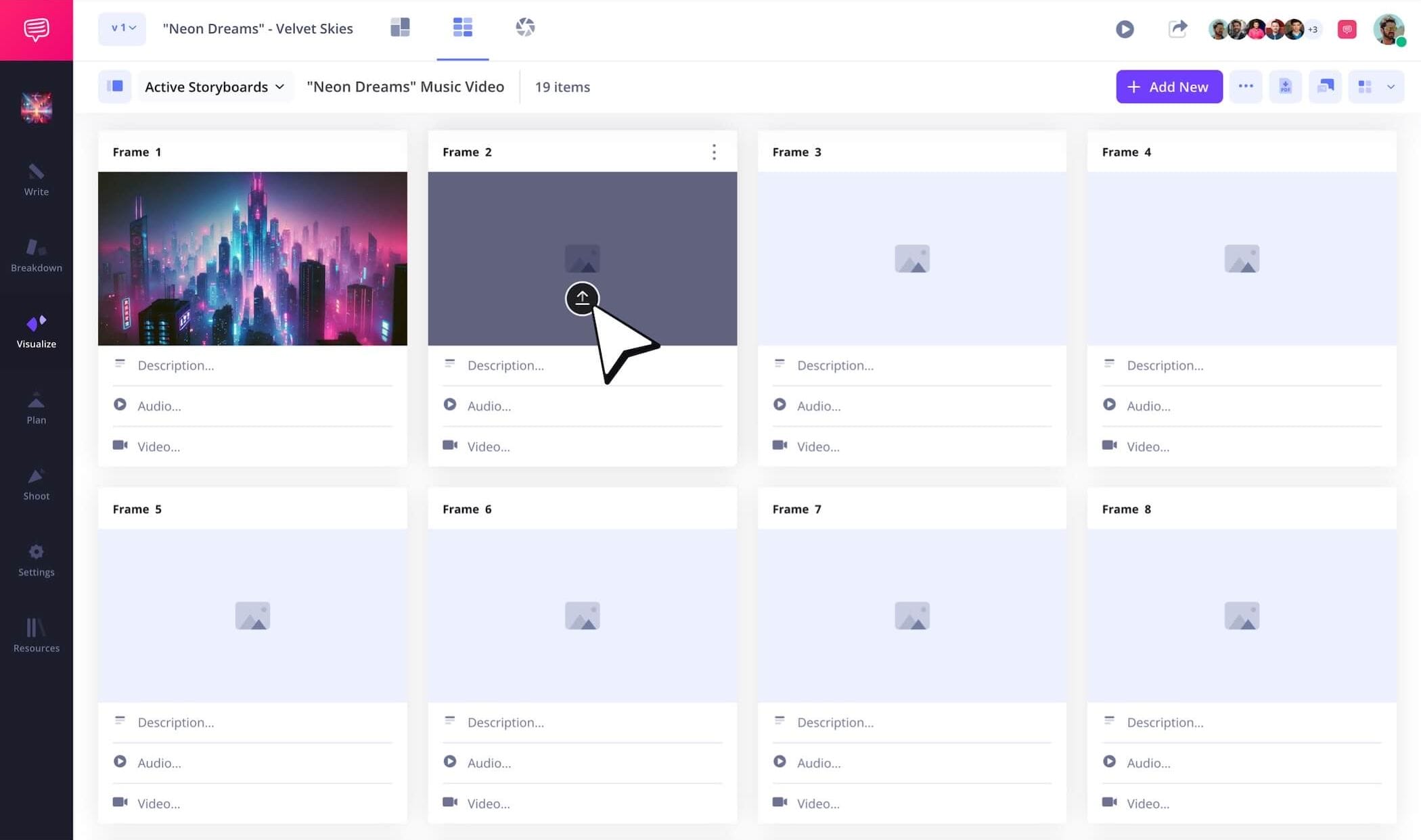 How to Make a Music Video Storyboard [FREE Template]