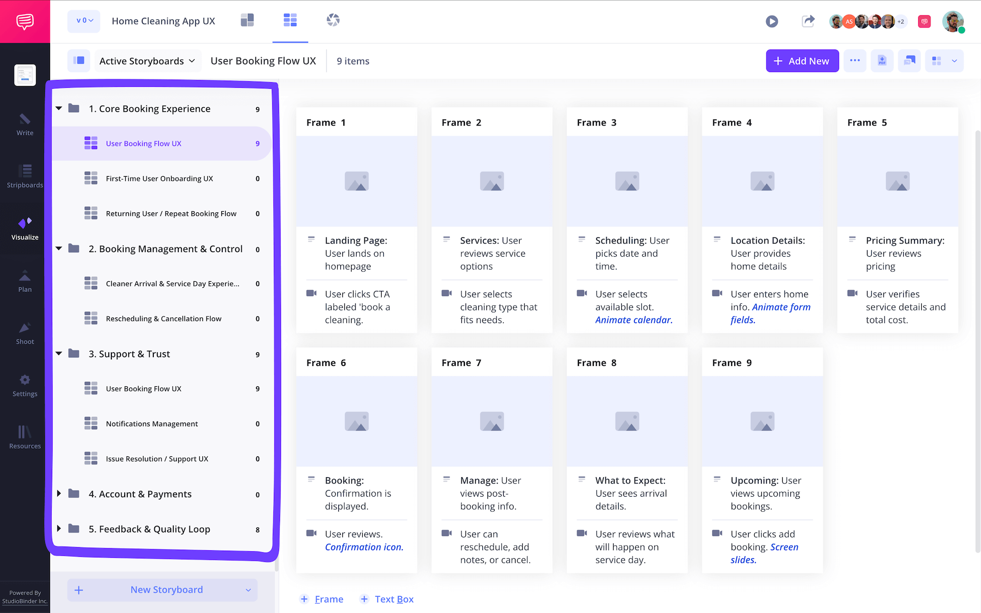 How to Design a UX Storyboard in 5 Easy Steps