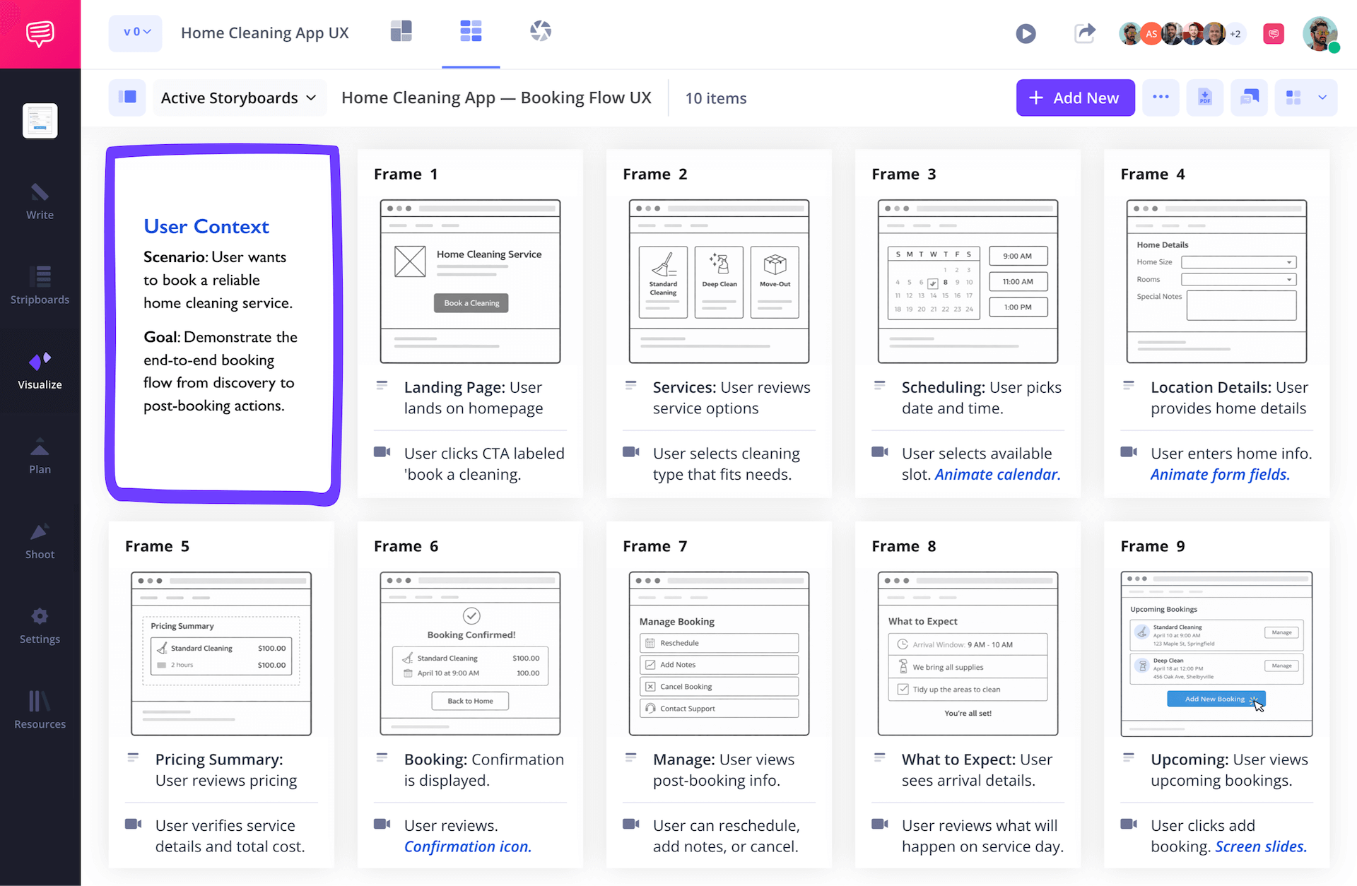 How to Design a UX Storyboard in 5 Easy Steps